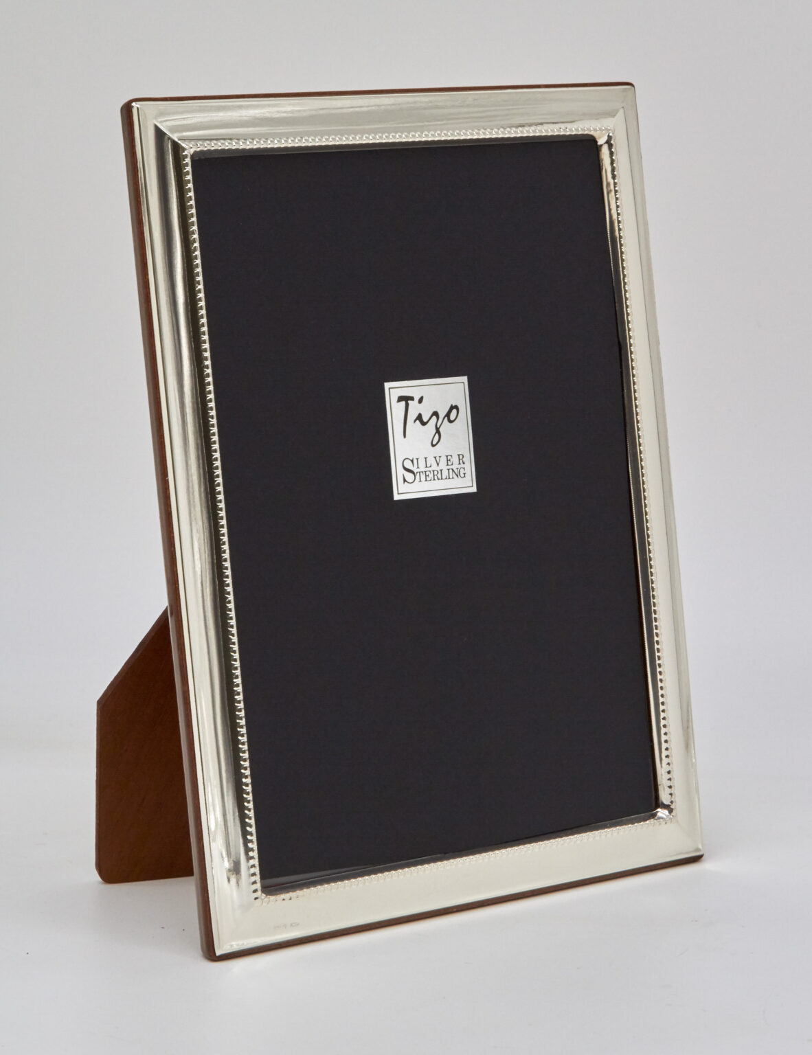 Italian Sterling Frame Beveled Bead – Tizo Designs